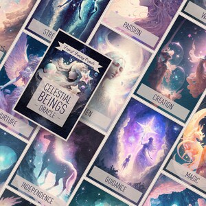 Printable Indie Oracle Deck Authentic Oracle Cards DIY - Etsy