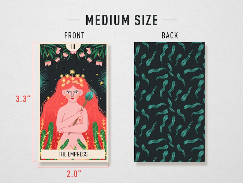 Printable Medium Size Tarot Cards High-res 78-card Tarot - Etsy