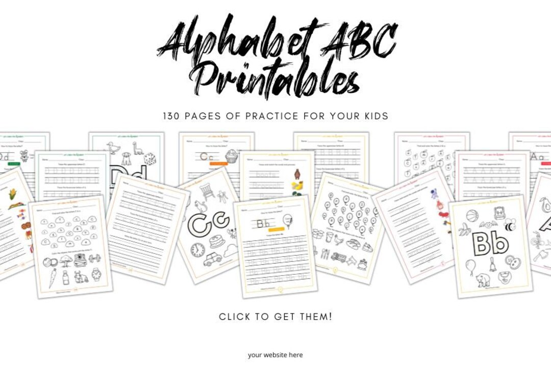 Alphabet ABC Printables Etsy alphabet-abc-printables-etsy