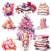 Cozy Winter Clipart Pink Winter Clipart PNG Images Home - Etsy