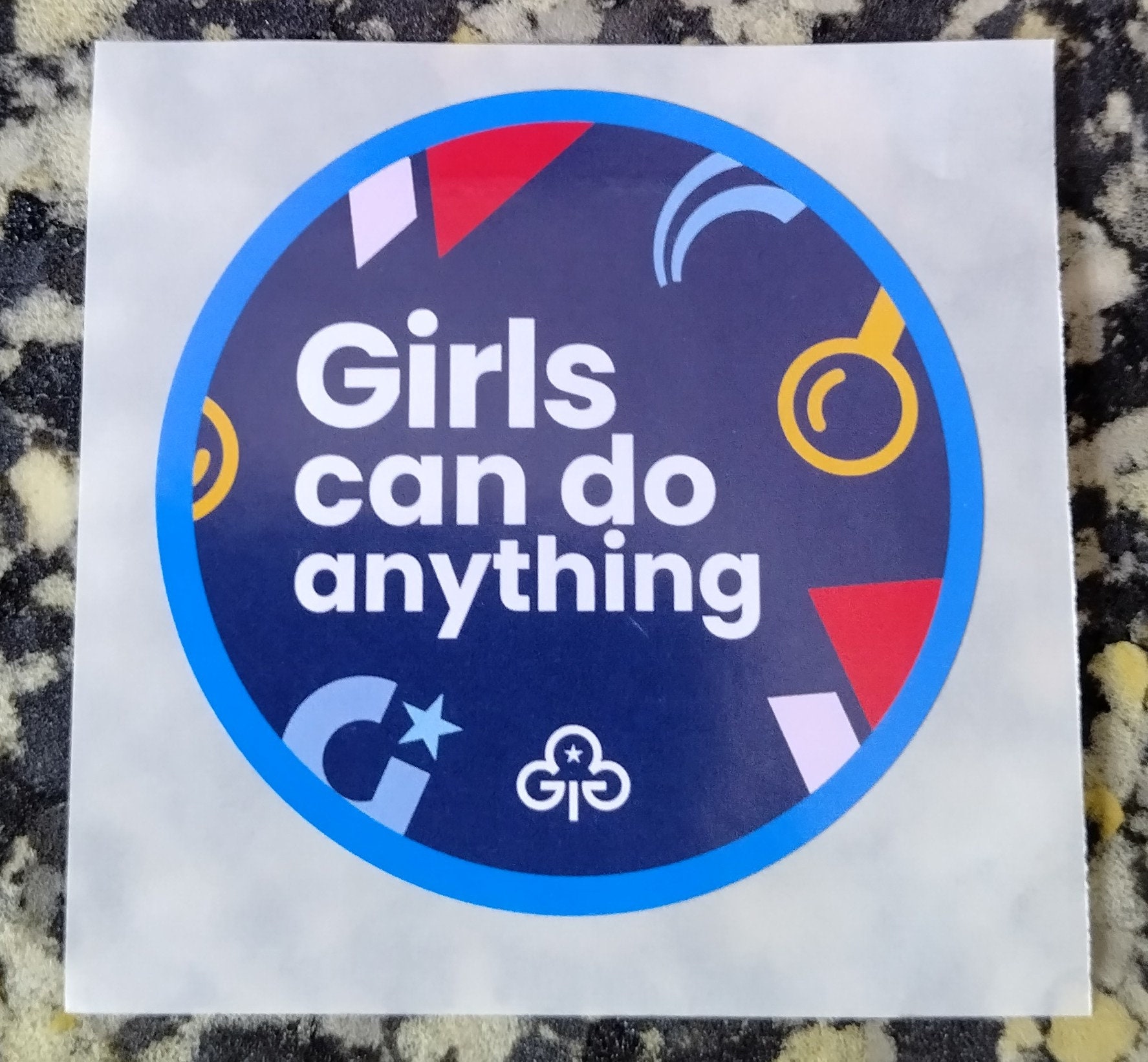 Girlguiding Girls Can Do Anything Sticker - Etsy