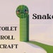 Snake Toilet Roll Paper Craft Printable Kids Kit PDF Craft, Animals ...
