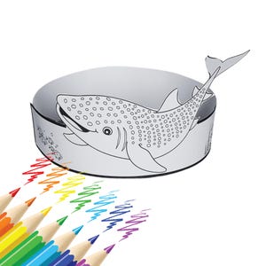 DIY Whale Shark Sealife Underwater Ocean Creatures Animal Crown ...