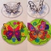 Butterfly Craft 3D Colouring/coloring Printable Four Templates, Art ...