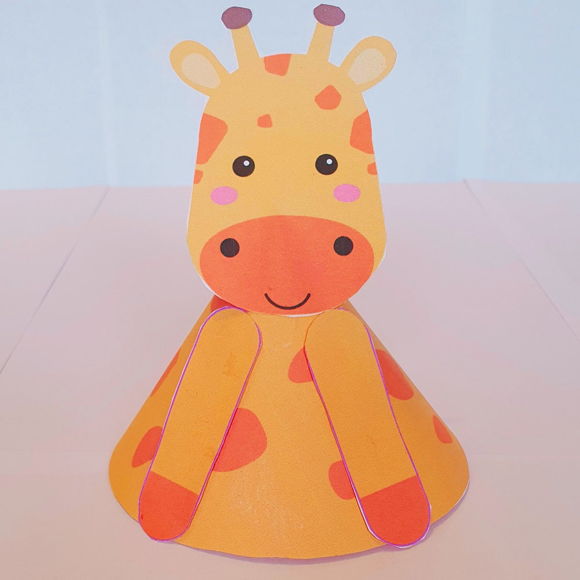 Zoo Animals Toys 3D Paper Printable Kids Kit PDF Craft, African Animals ...