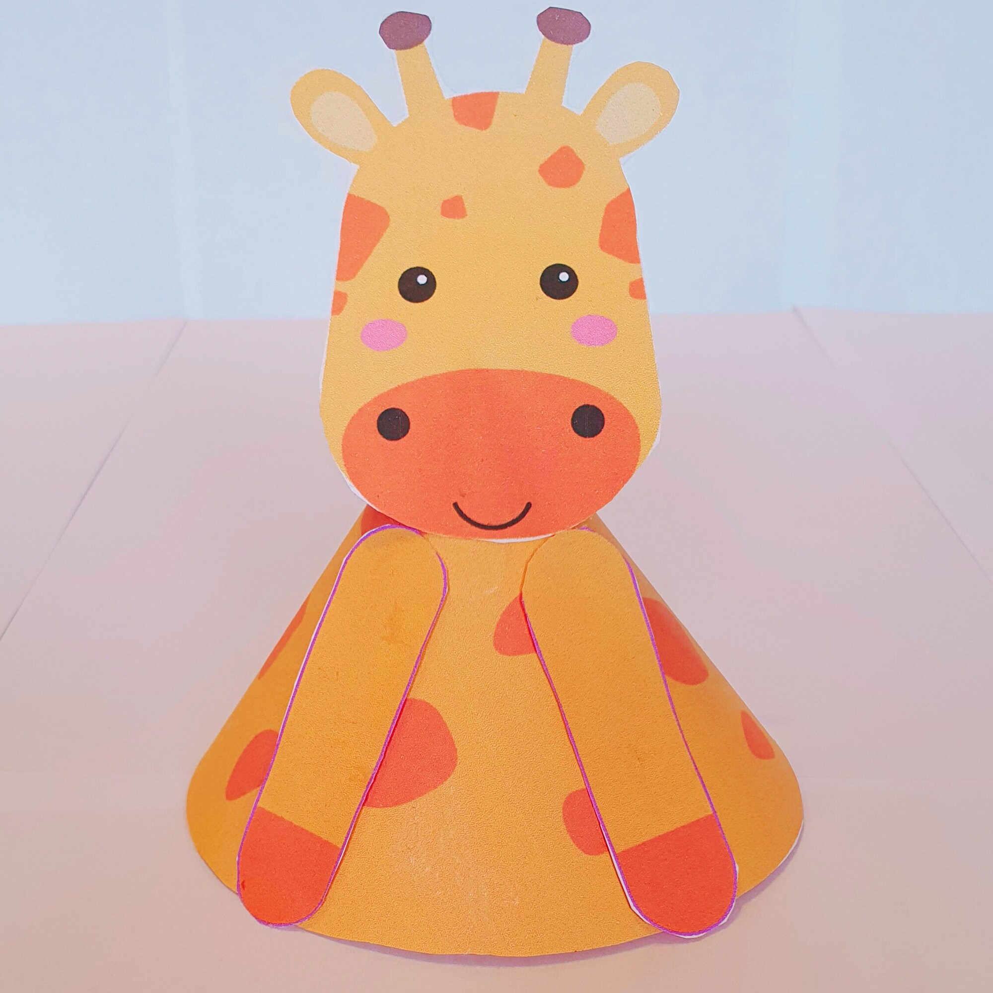 Zoo Animals Toys 3D Paper Printable Kids Kit PDF Craft, African Animals ...