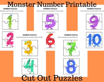 Printable Numbers Cut Out - Etsy