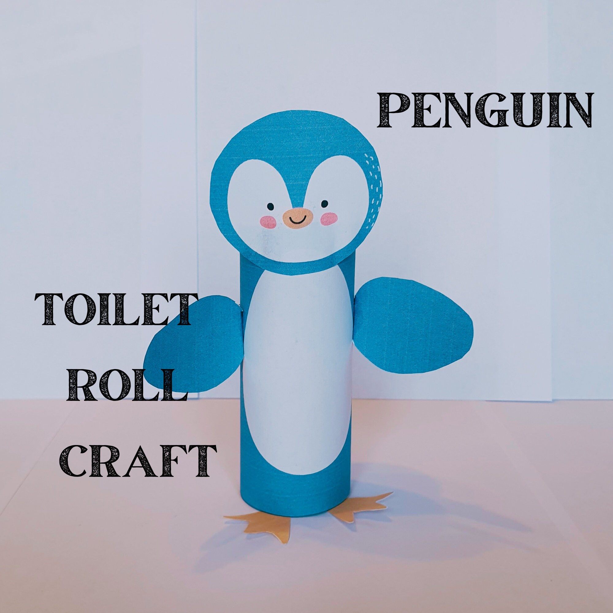 Penguin Ocean Toilet Roll Paper Craft Printable Kids Kit PDF Craft ...