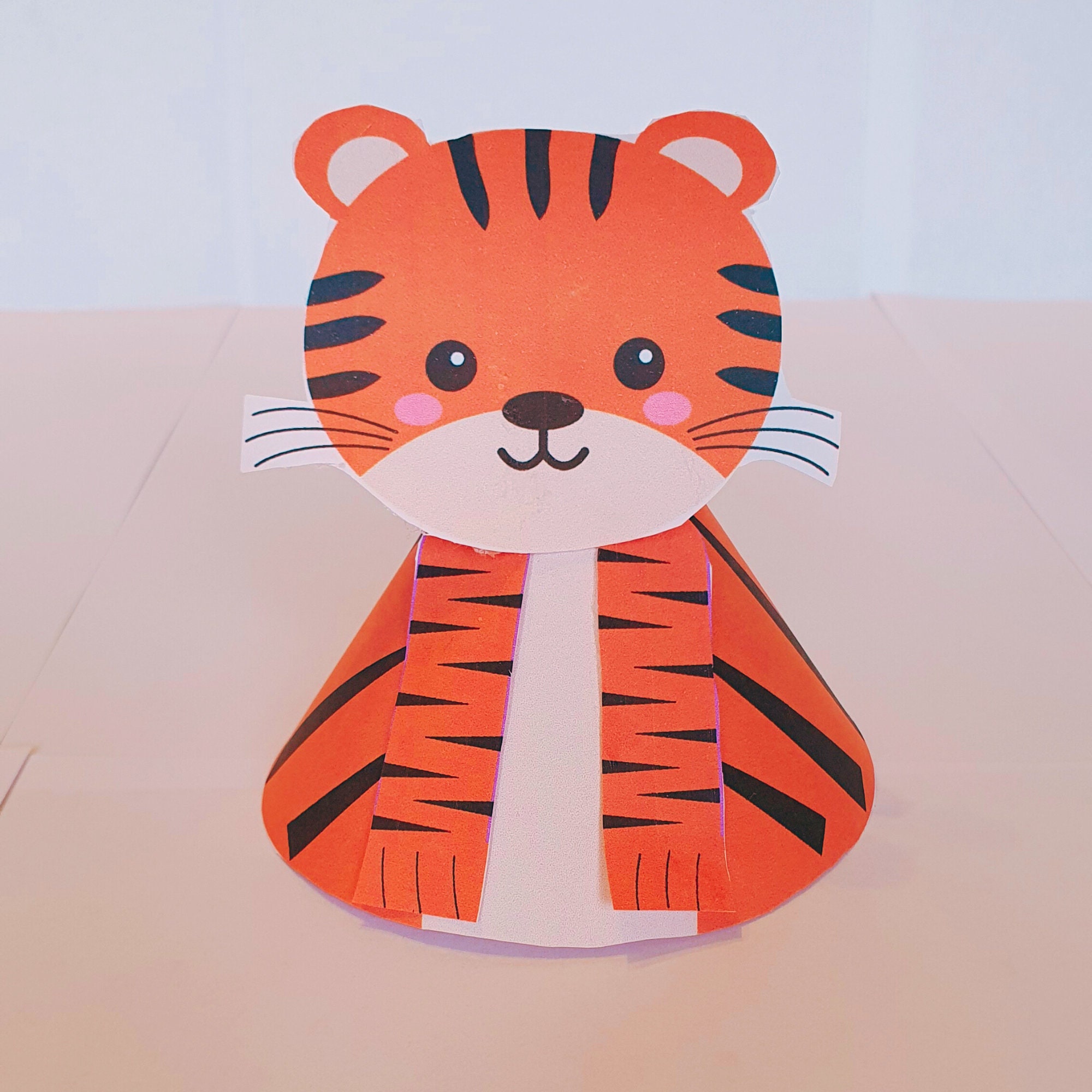 Zoo Animals Toys 3D Paper Printable Kids Kit PDF Craft, African Animals ...