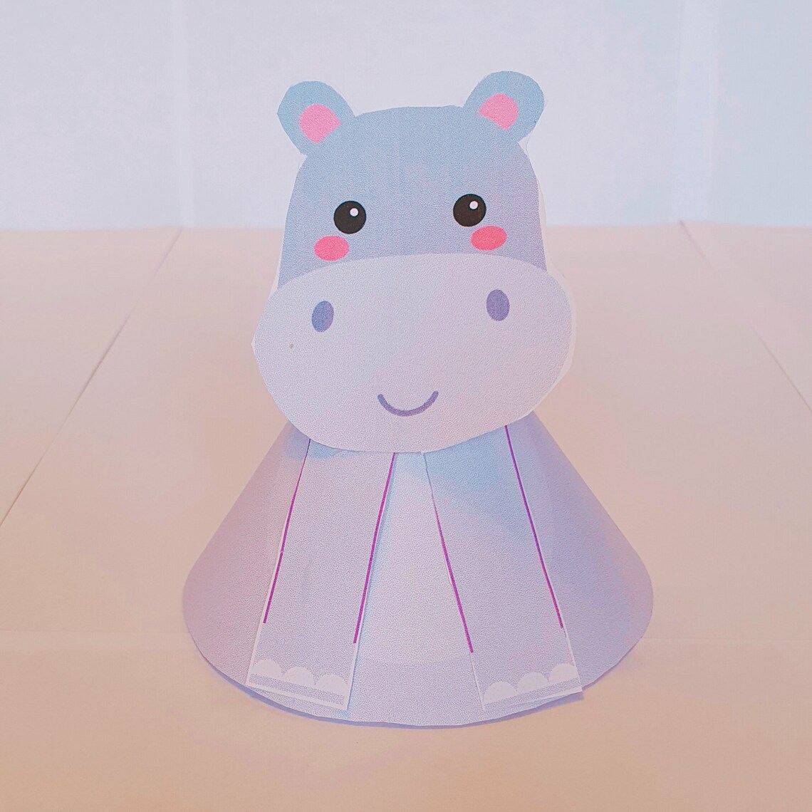 Zoo Animals Toys 3D Paper Printable Kids Kit PDF Craft, African Animals ...