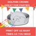 DIY Dolphin Sealife Underwater Ocean Creatures Crown Birthday Party ...