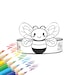 DIY Bee Insect Animal Crown Birthday Party Decoration Costume Printable ...