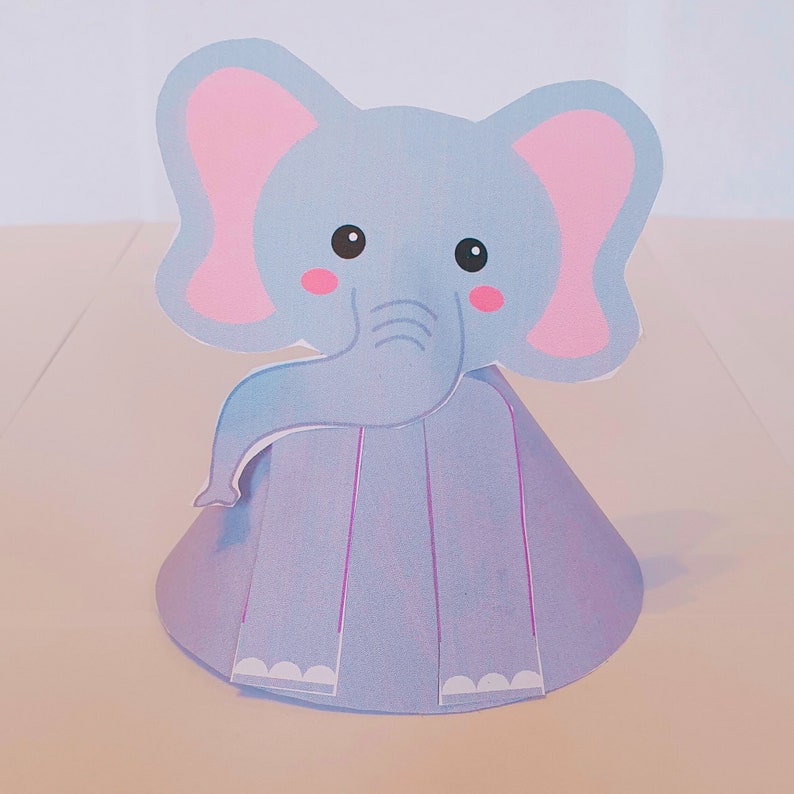 Zoo Animals Toys 3D Paper Printable Kids Kit PDF Craft, African Animals ...
