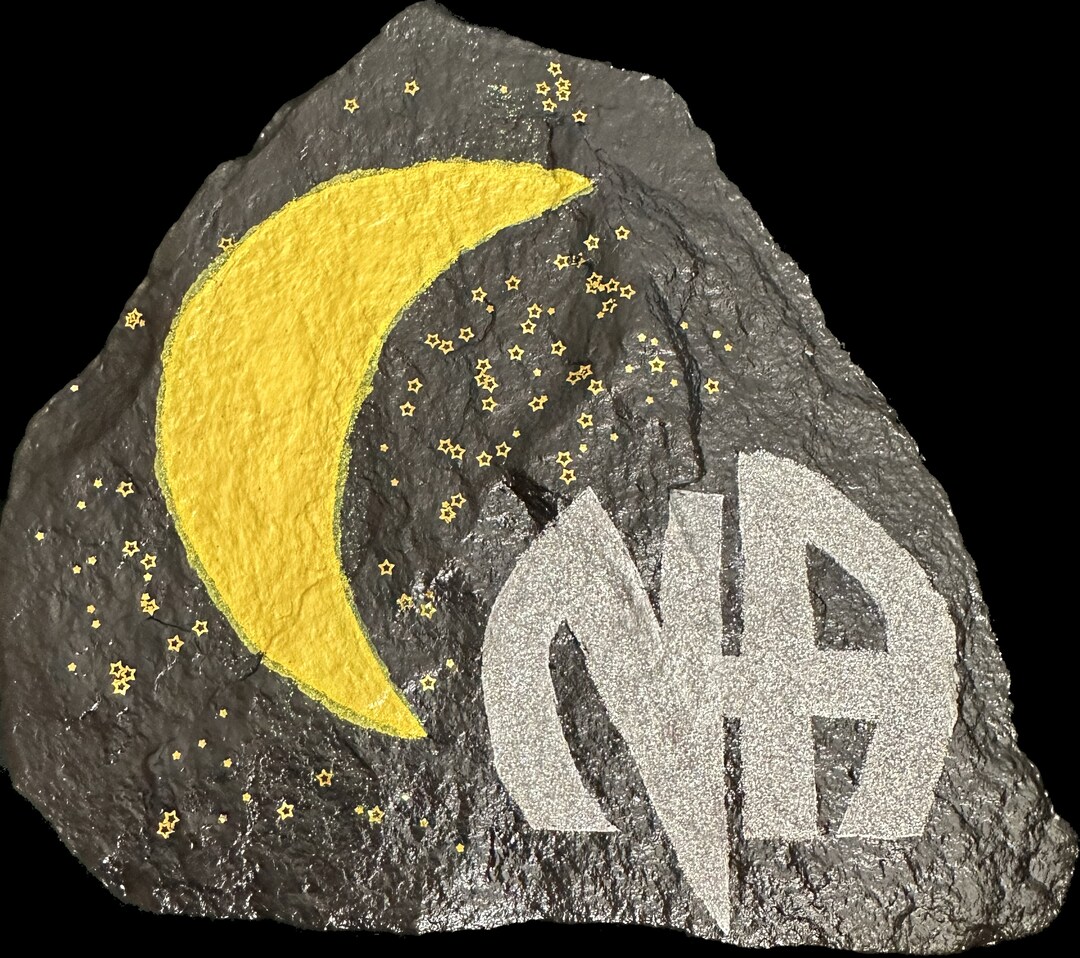 Narcotics Anonymous Painted Slate Rock - Etsy