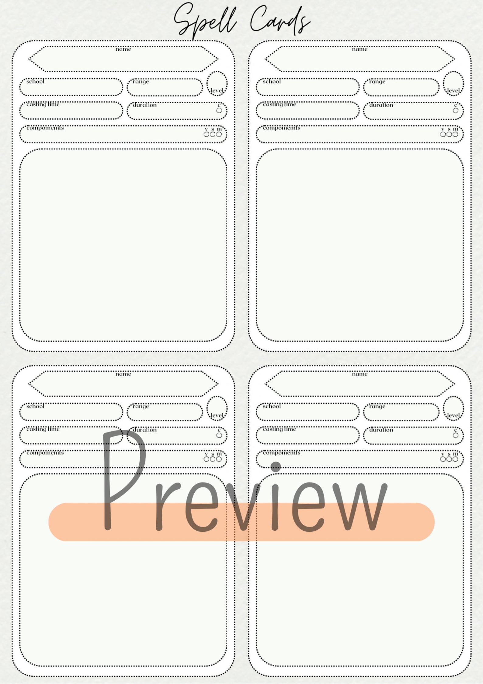 A4 Dungeon Master (DM) Helper Tool Sheets | World Building | Session ...