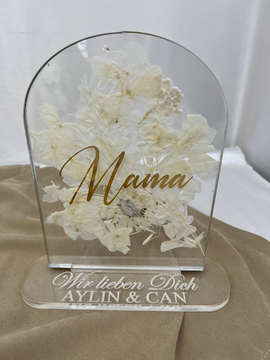 Name Stand Name Stand Mother's Day Gift Flower Decoration Table ...