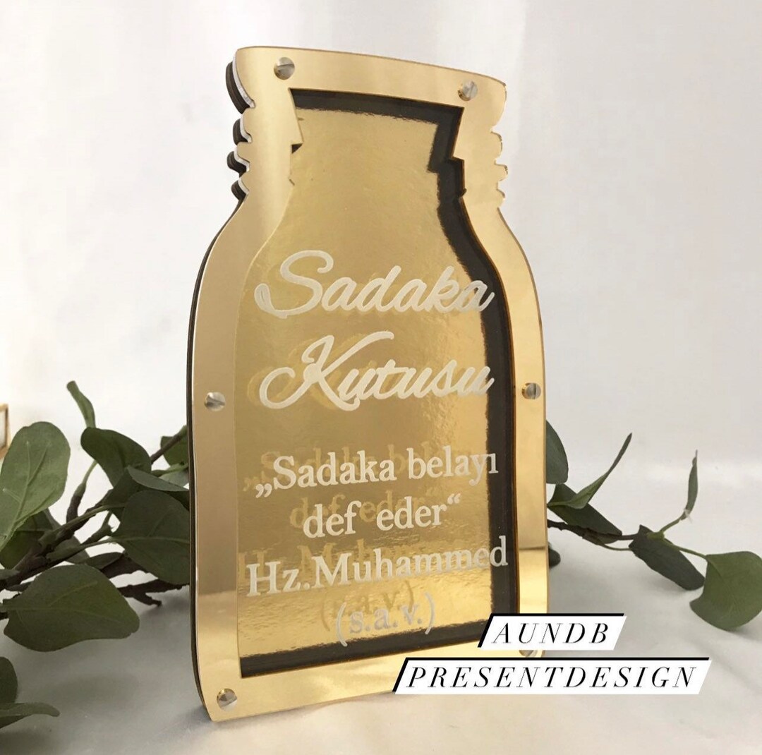 Ramadan Sadaqah Box Sadaka Kutusu - Etsy
