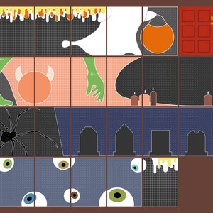 Halloween Digital Note Paper Templates, Student Note Paper, Note Taking ...