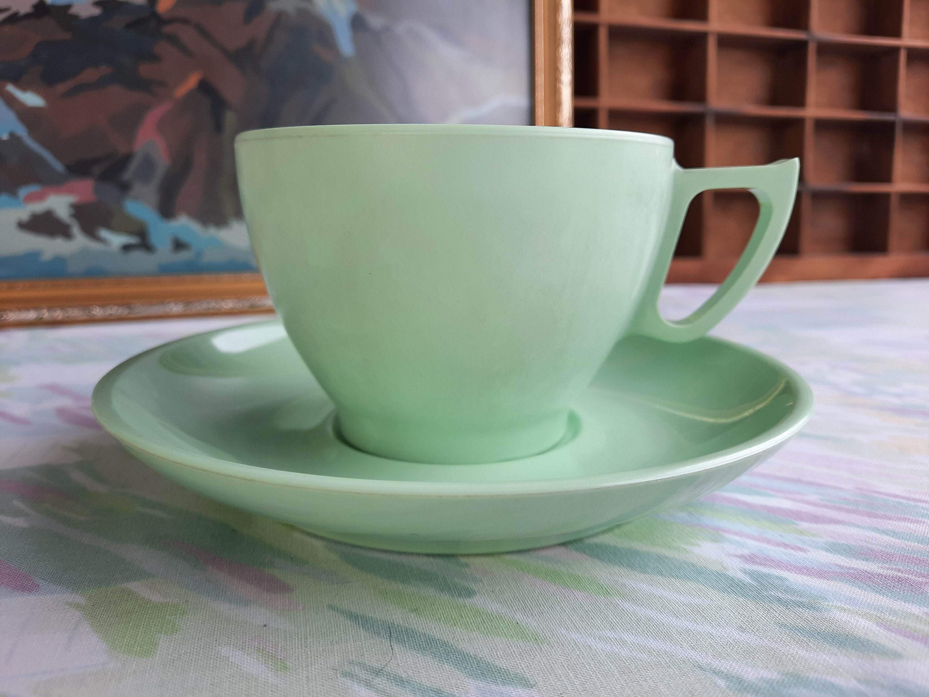 1960s Melaware Cups and Saucers, in Variety of Colours | Vintage ...