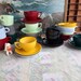 1960s Melaware Cups and Saucers, in Variety of Colours | Vintage ...