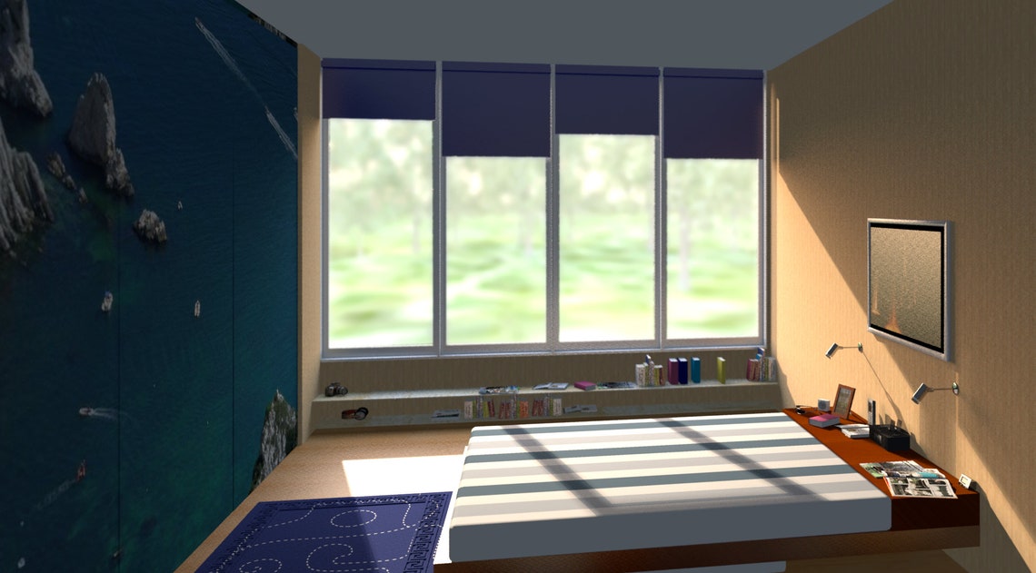 Home Plan and Renderings up to 4 Rooms Plan Renderings Interior Design ...