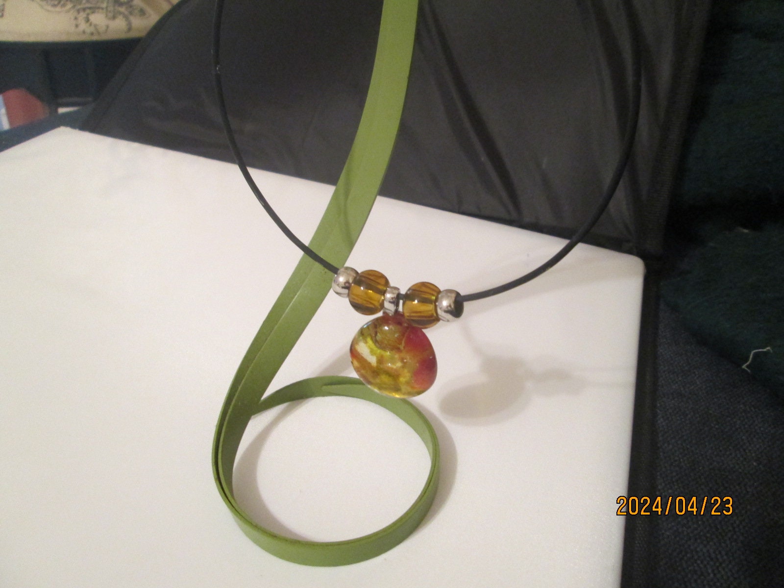 Summer Fun Handcrafted Memory Wire Necklace - Etsy