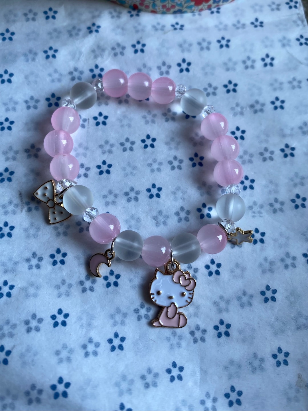 Hello Kitty Bracelet - Etsy