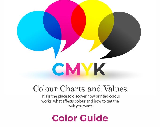 1137 CMYK Color Table for Sublimation or White Toner Printers - Etsy Canada