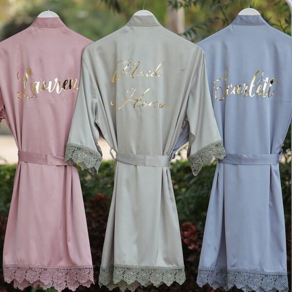 Lace Robe Bride - Etsy