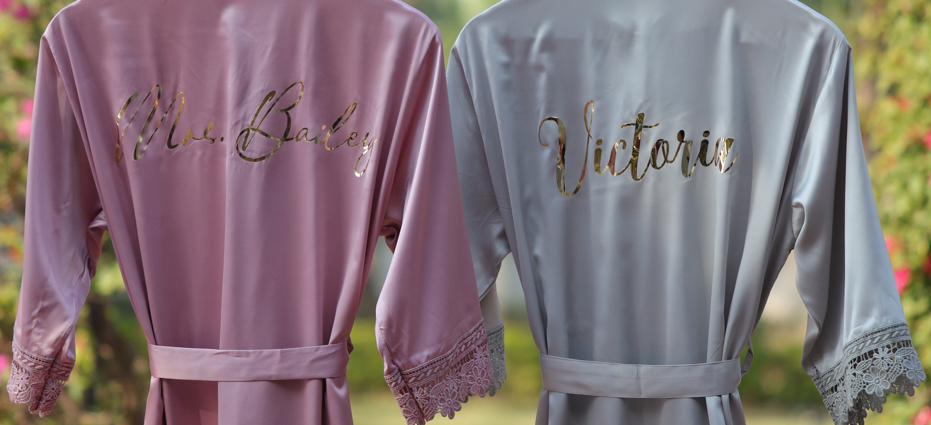 Getting Ready Robes, Bridal Party Gift, Bridesmaid Robes Set ...
