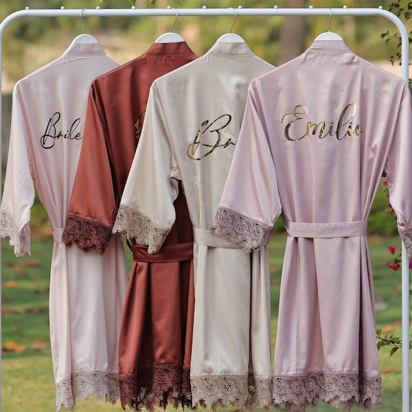 Wedding Party Robes - Etsy
