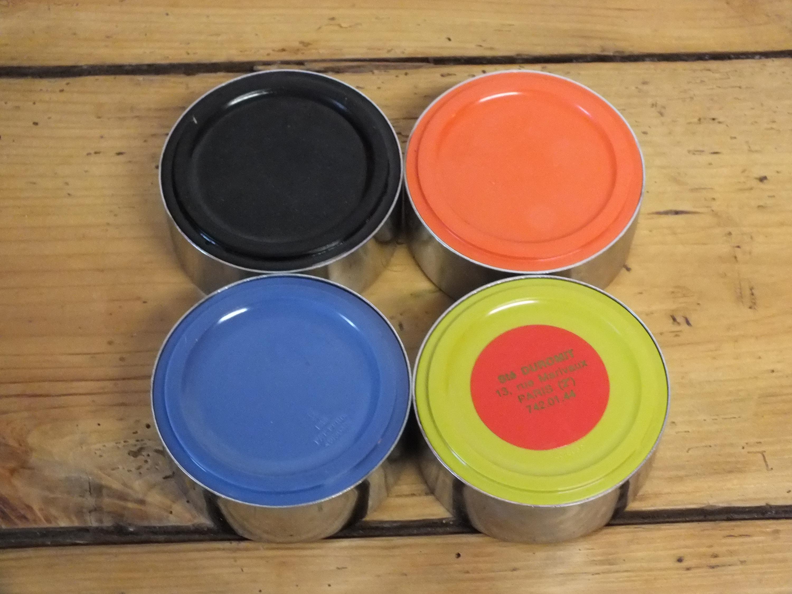 4 Vintage Stackable Japanese Ashtrays Isamu Kenmochi, Patented, Tower ...
