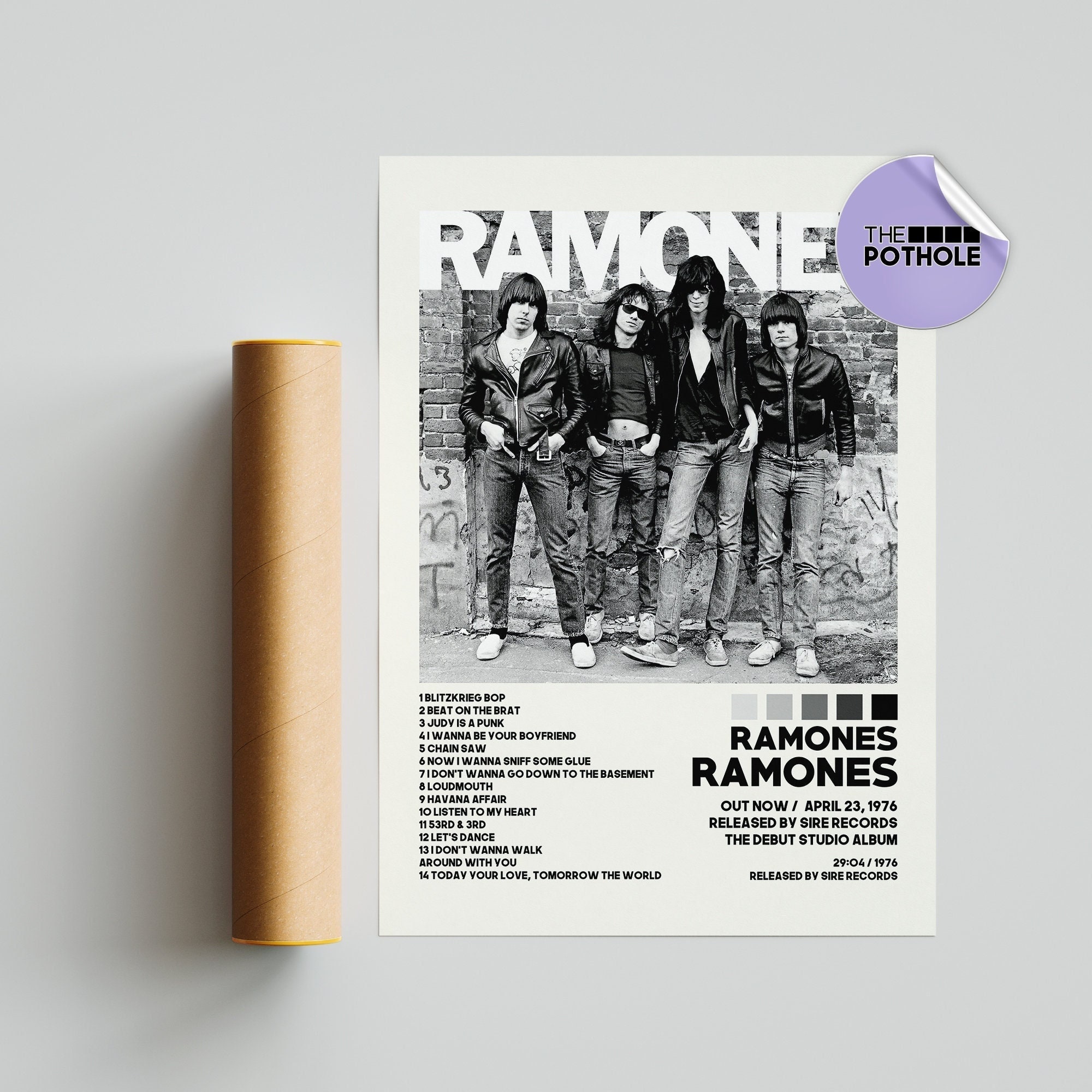 Ramones Posters / Ramones Poster, Album Cover Poster