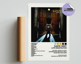 Late Registration Album Art - Etsy