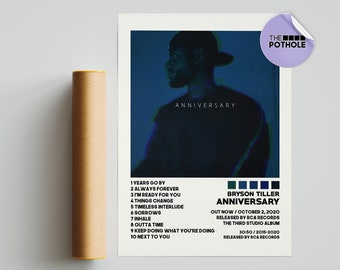 Bryson Tiller Album Cover Poster - Etsy