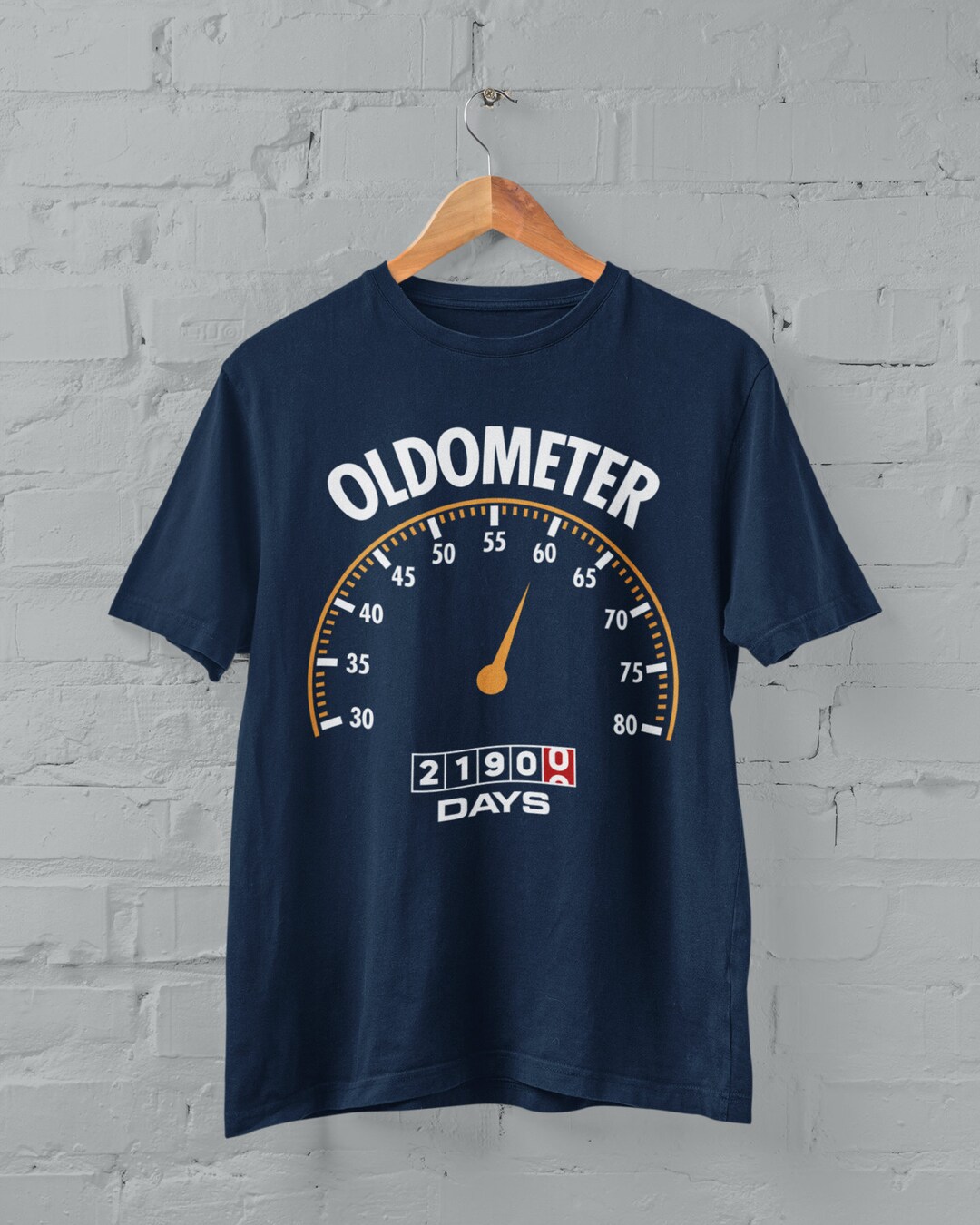 Oldometer 60 21900 Days Funny 60th Birthday T Shirt - Etsy UK