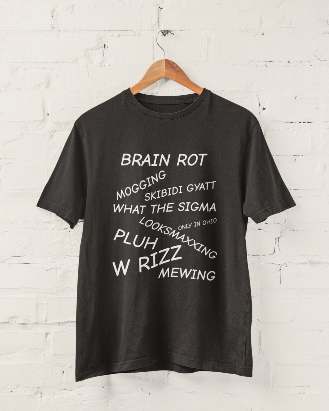 Funny T Shirt Brain Rot Gen Z Gen Alpha Top Gift Idea for Teenagers and ...