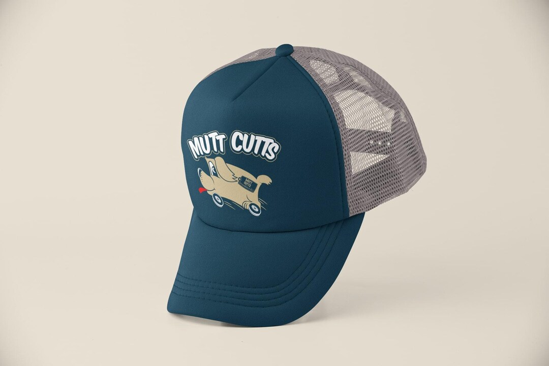 Retro 90s Style Cap Mutt Cutts With Dog Van Graphic Gift Idea for ...