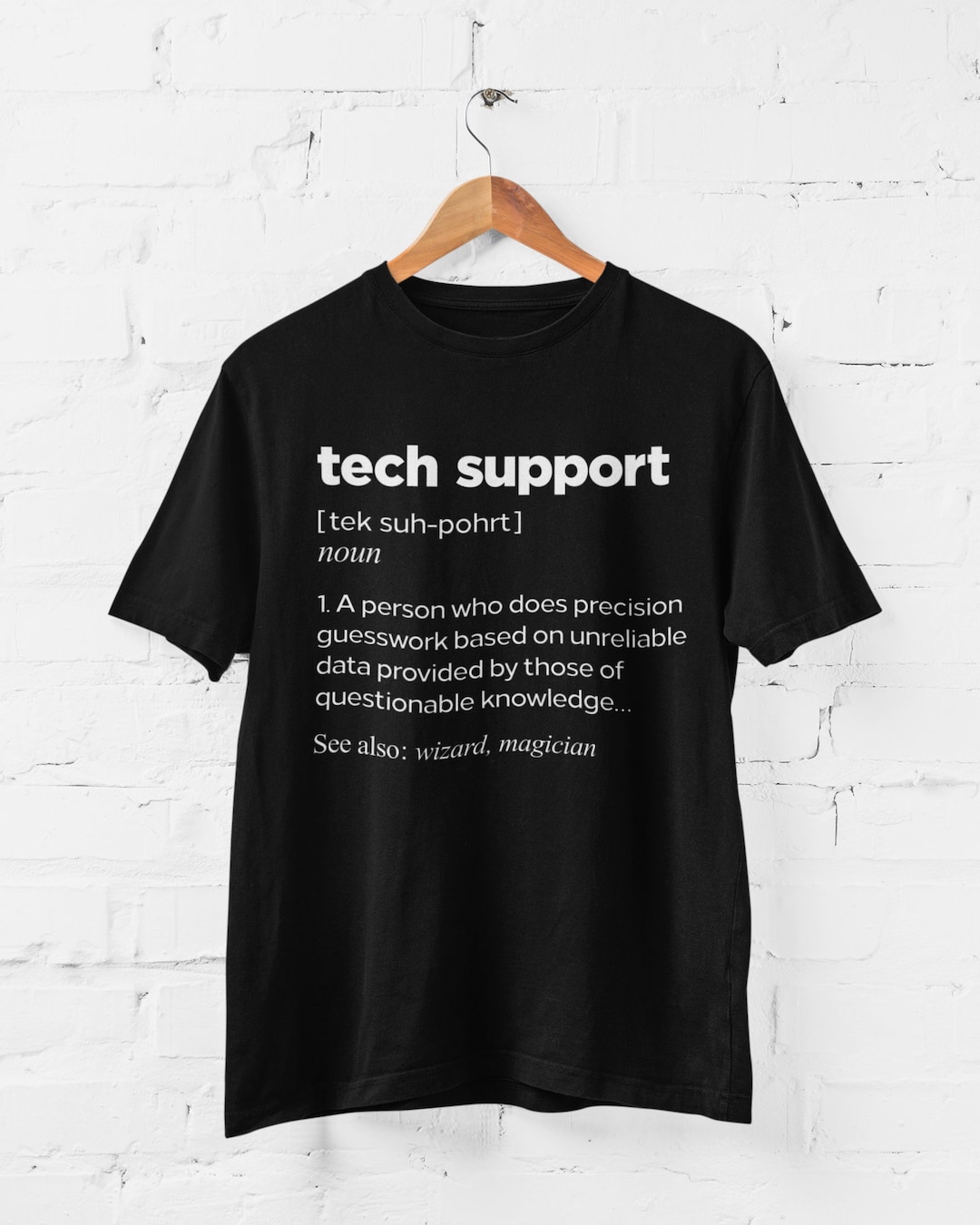 Tech Support Funny Dictionary Definition T Shirt - Etsy