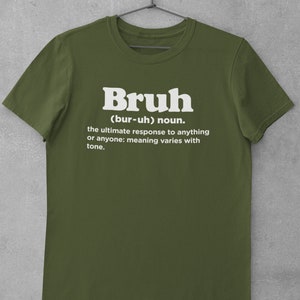 Bruh Dictionary Definition bur-uh Noun. the Ultimate Response to ...