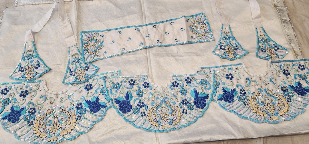 Traditional Jagannath Baldev Subhadra Outfit,vrindavan Embroidered ...