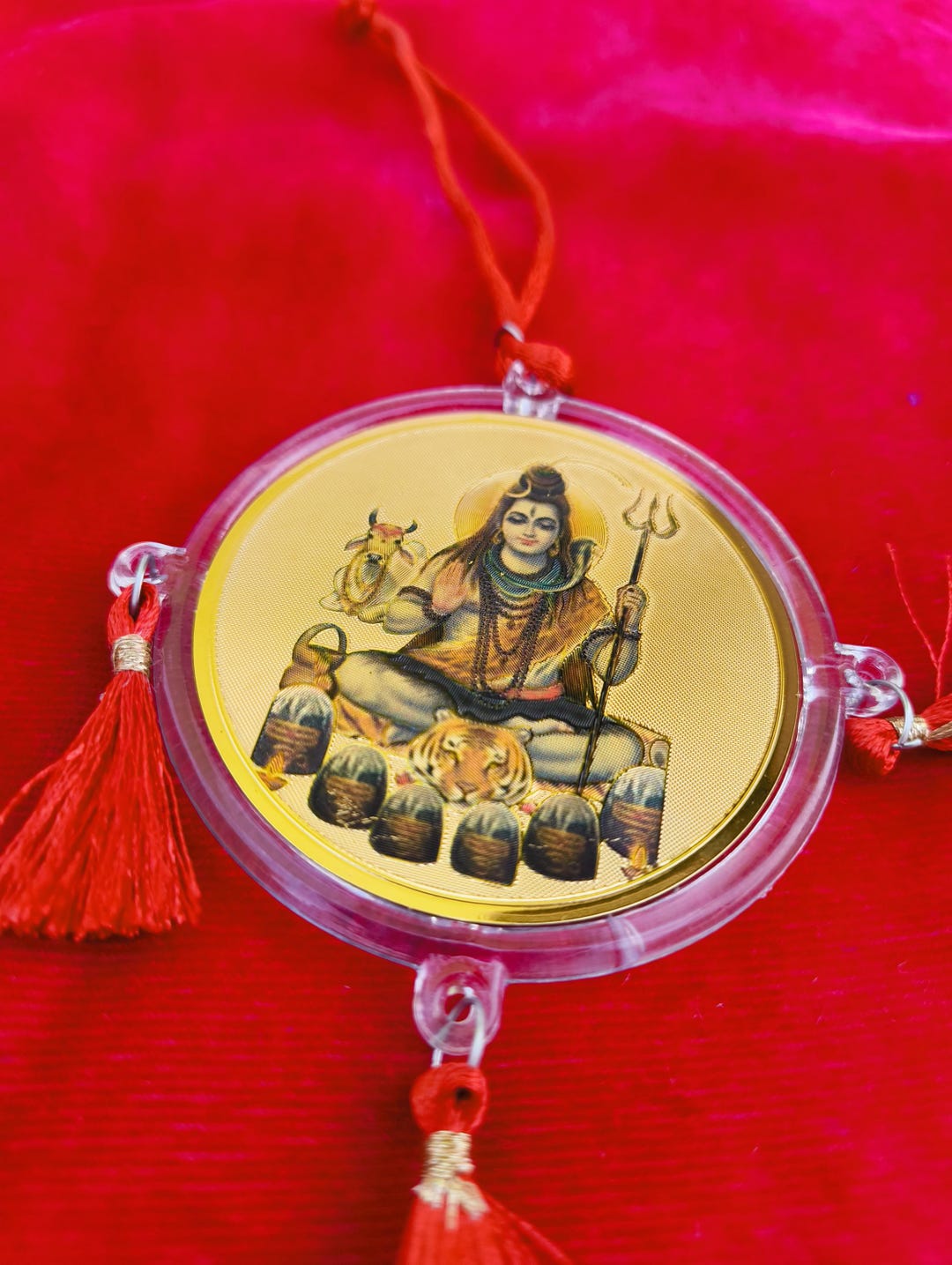 Divya Mantra Sri Shiv Mahadev Talisman Pendant | Good Luck Charm ...