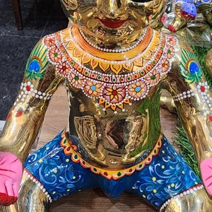 10nch Laddu Gopal Super Fine Brass,sitting Lala Called Laddu Gopal ...