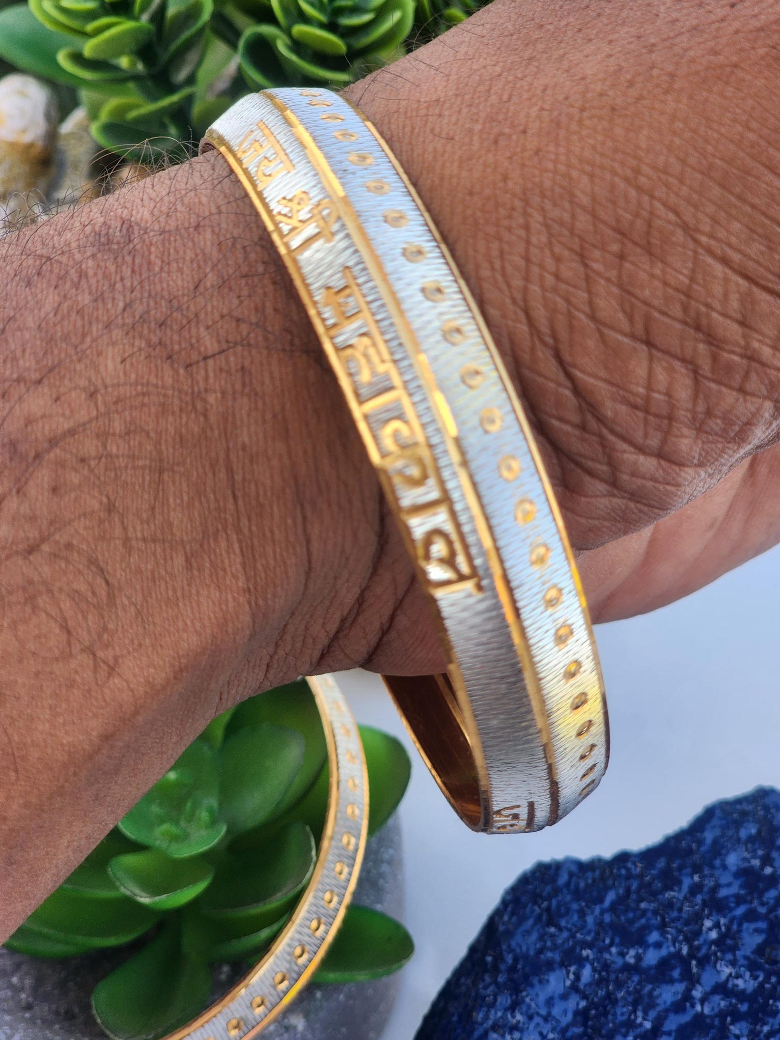 Jai Shree Mahakal Bracelet | Shiva Mahadev Metal Kada | Free Size 3 ...