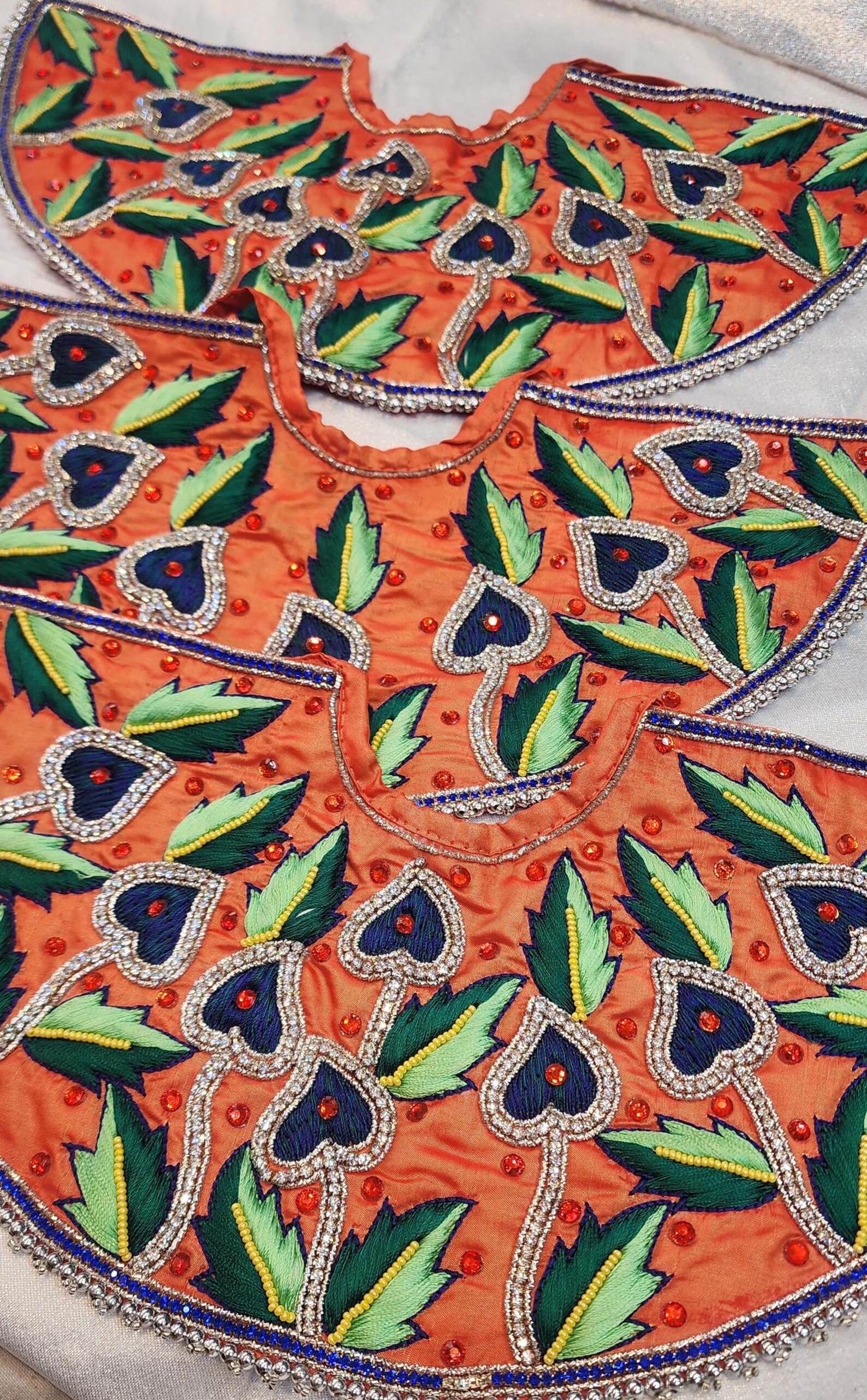 Vrindavan Handmade Jagannath Baldev Subhadra Dress, Traditional ...