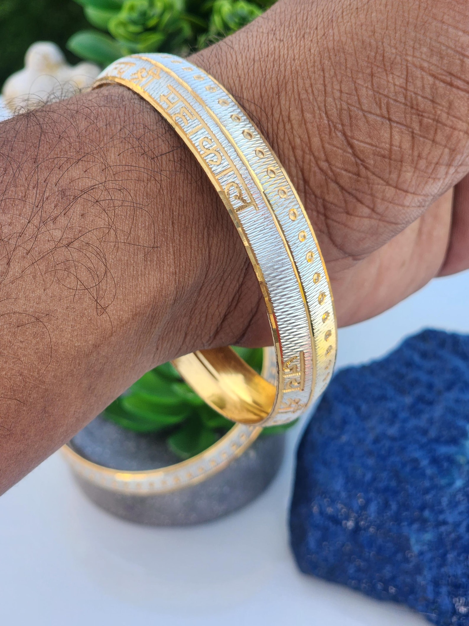 Jai Shree Mahakal Bracelet | Shiva Mahadev Metal Kada | Free Size 3 ...