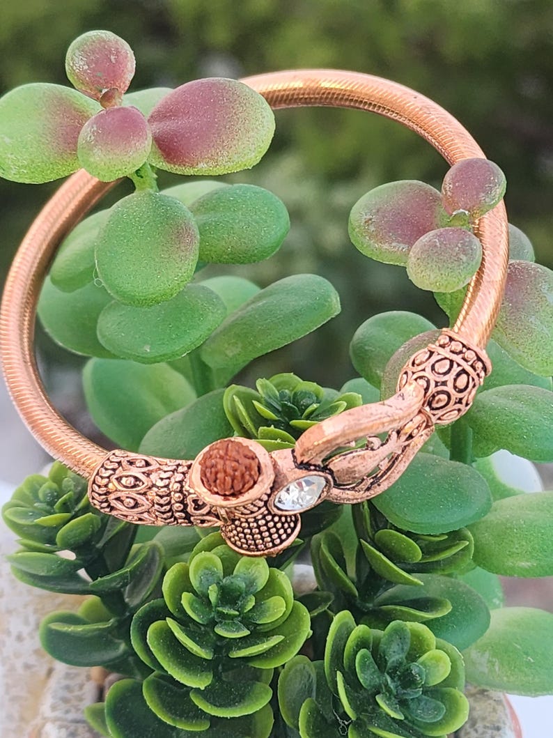 Shiv Trishul Damru Bracelet – Copper Kada/bracelet – Handmade in ...