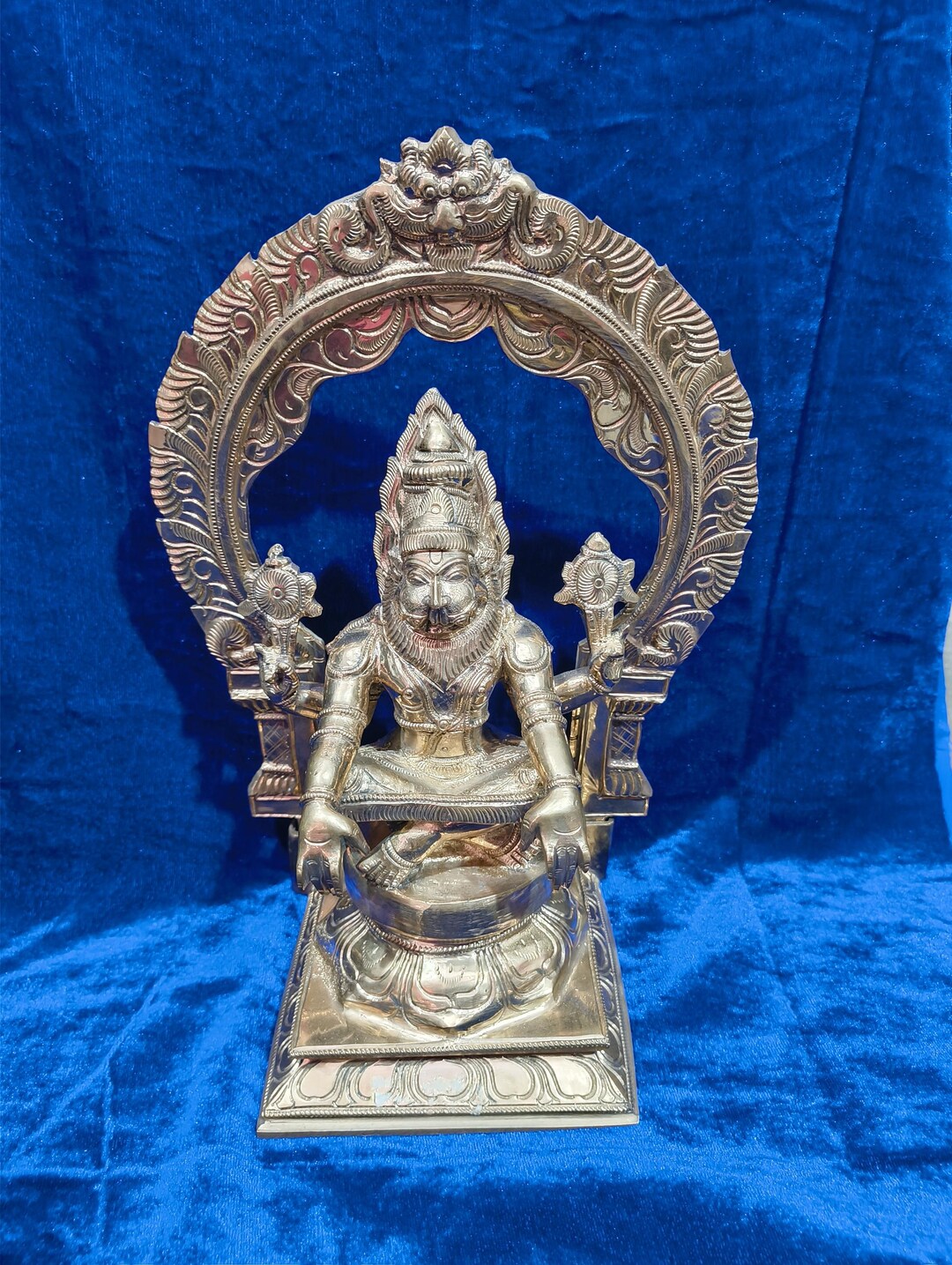 Panch Loha Yog Narsimha Swamy Statue 12 Inch | 4kg Narsingh Idol ...