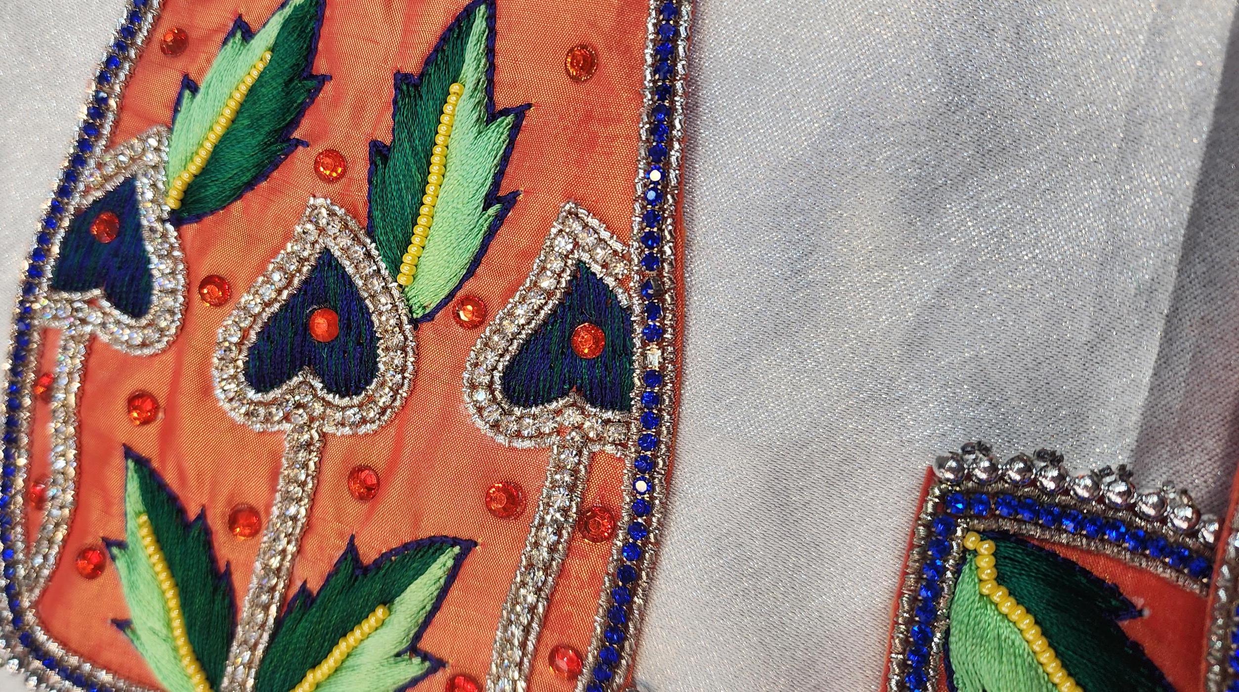 Vrindavan Handmade Jagannath Baldev Subhadra Dress, Traditional ...