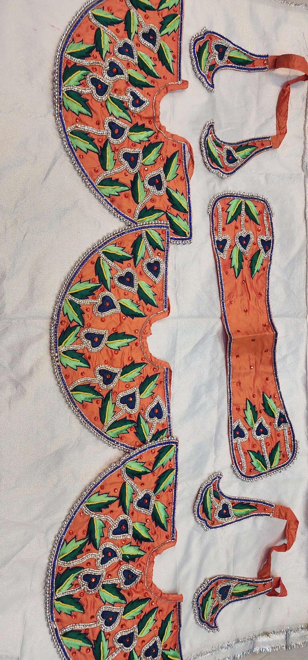 Vrindavan Handmade Jagannath Baldev Subhadra Dress, Traditional ...